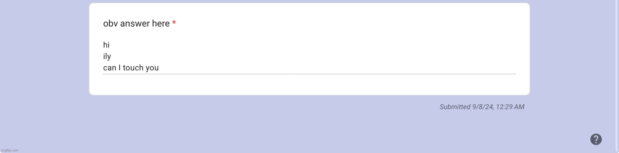 sure, even though idk who u are - Imgflip