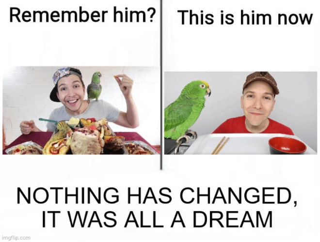 it was only just a dreammmmmmm... - Imgflip