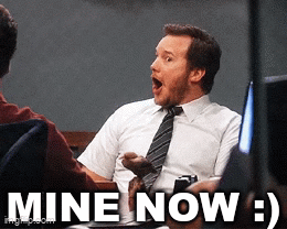 Andy Dwyer Excited - Imgflip