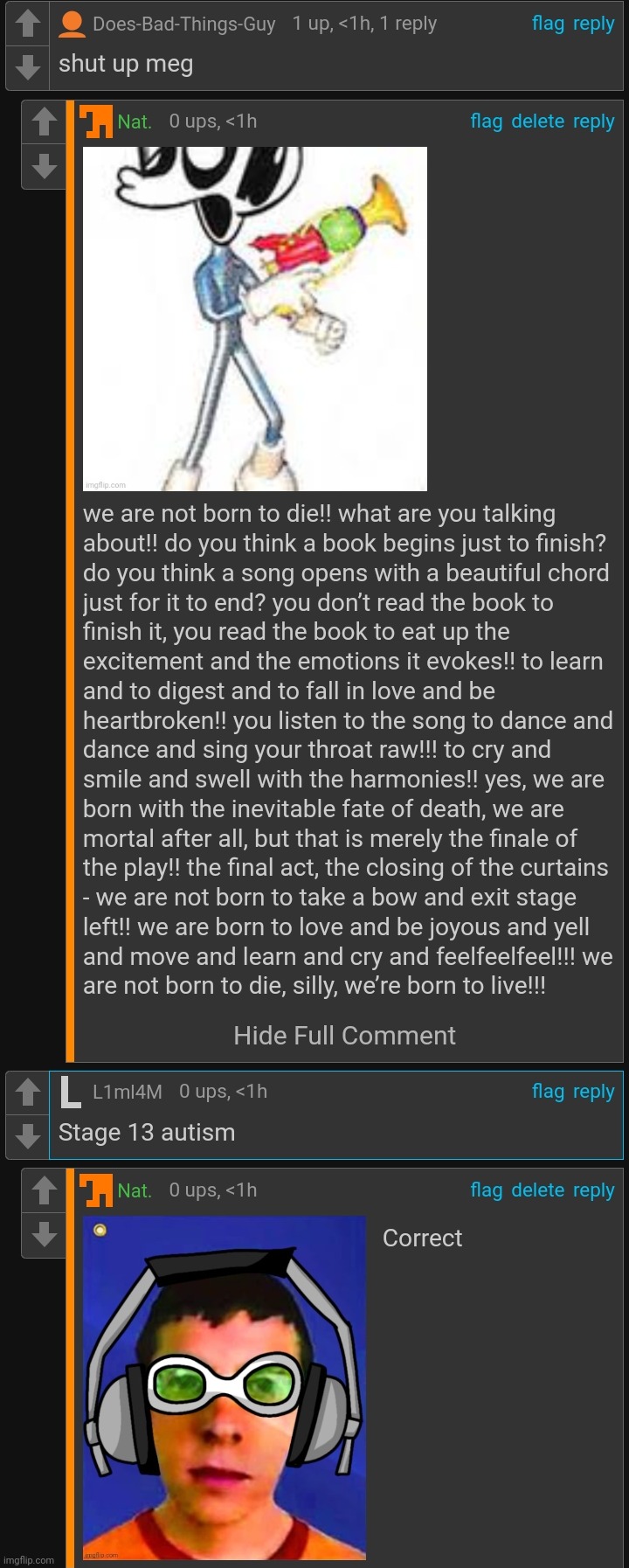 Im going insane - Imgflip