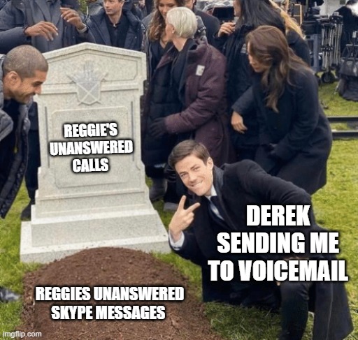 Grant Gustin over grave - Imgflip