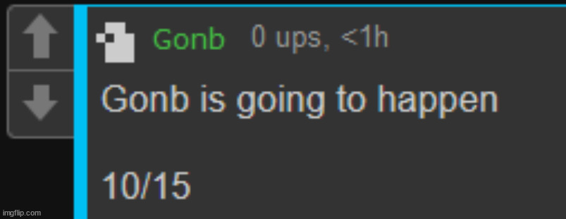 warning: Gonb - Imgflip