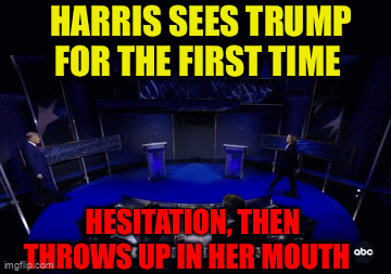 Kamala shocked, Trump really is impressive - Imgflip