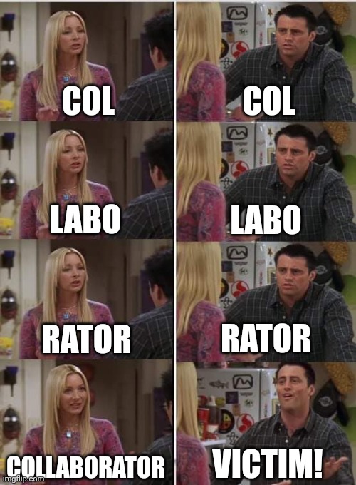 Friends Joey teached french - Imgflip