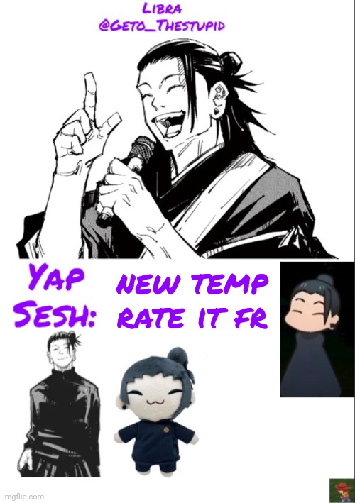 Geto_thestupid Announcement - Imgflip