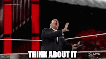 Think about it first - Imgflip