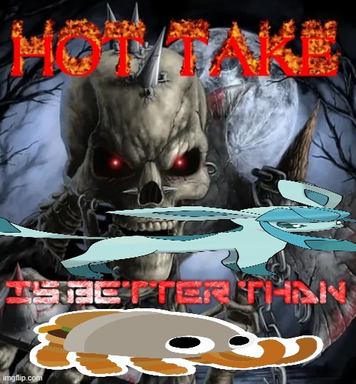 Badass skeleton hot take - Imgflip