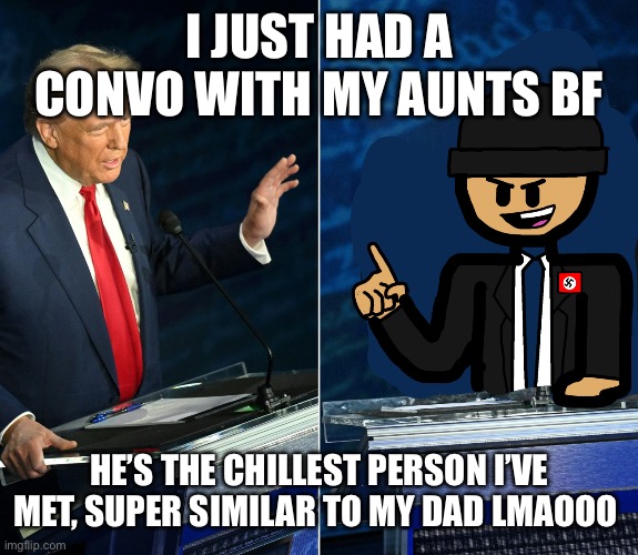 Trump and LaLa official debate - Imgflip