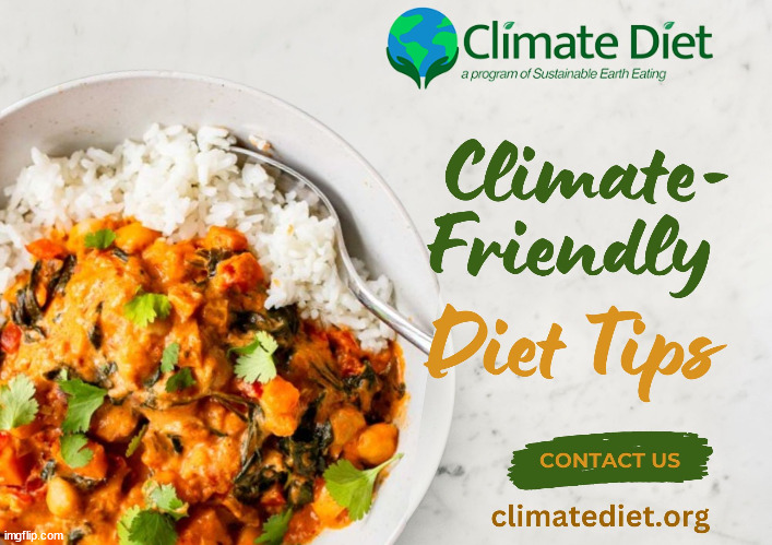 Climate-Friendly diet tips - Imgflip