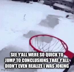 dunking man - Imgflip