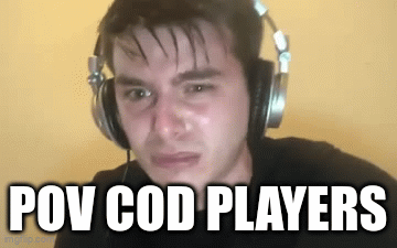 imagine playing cod like this guy smh - Imgflip