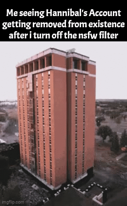 destroyed building - Imgflip