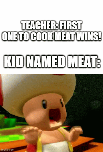 poor meat... - Imgflip