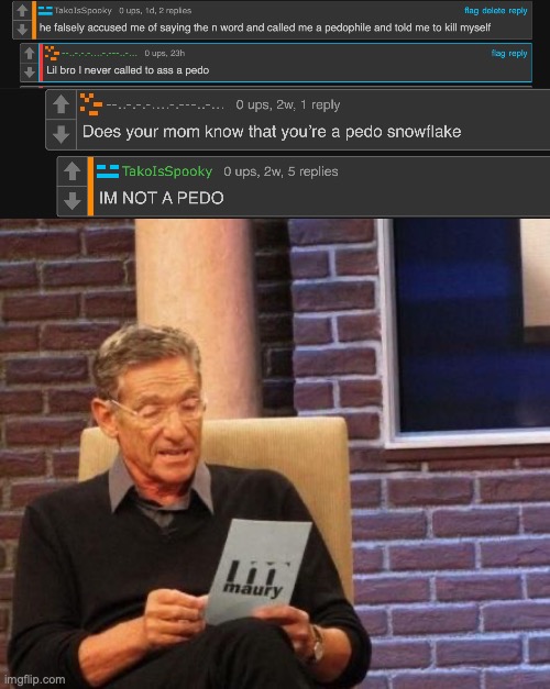 Image tagged in maury povich that was a lie - Imgflip