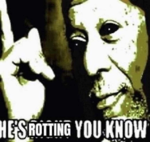 poster above is slowly rotting. - Imgflip