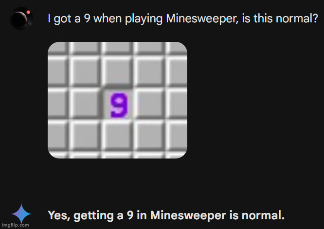 "AI is advanced" Also AI: - Imgflip