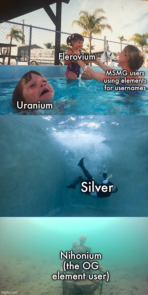 Mother Ignoring Kid Drowning In A Pool Extended Template - Imgflip