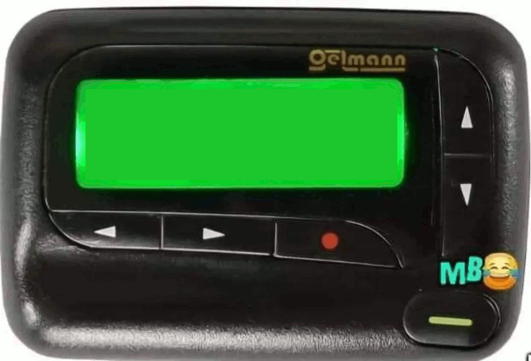 Pager Blank Template - Imgflip