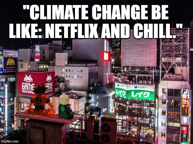 Goku and Lloyd chilling - Imgflip