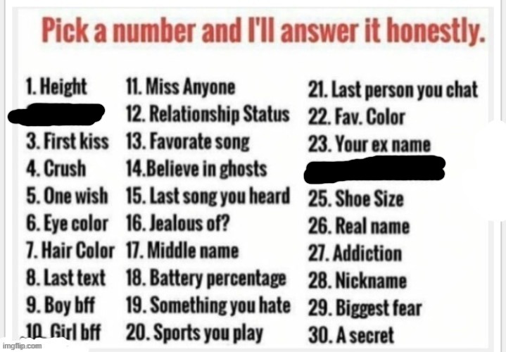 pick a number - Imgflip