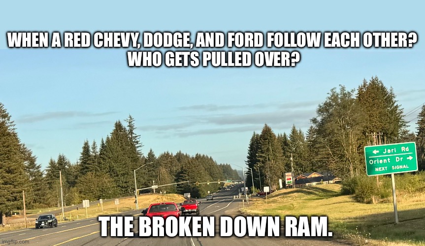 Chevy Dodge Ford and Ram - Imgflip