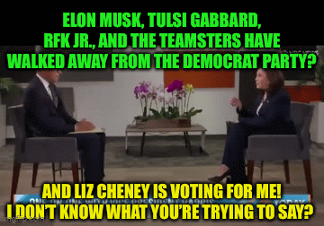 Democrat Candidate runs from the Presidency - Imgflip