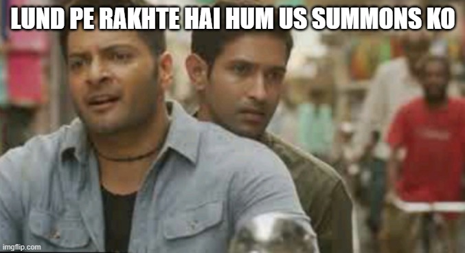 Abe lund pe rakhte hai hum protocol - Imgflip