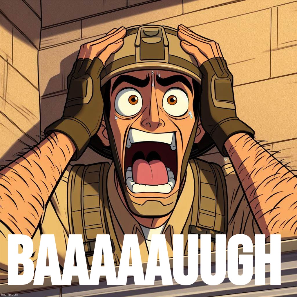 US Soldier Freaking out - Imgflip