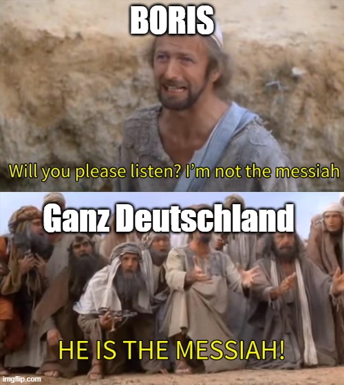 I''m not the messiah - Imgflip