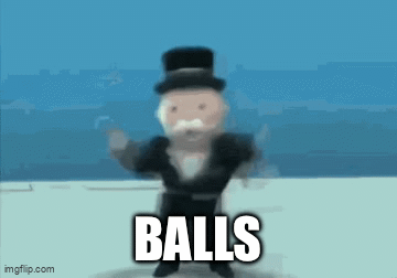 Monopoly man be dancing at Mach 69420 - Imgflip