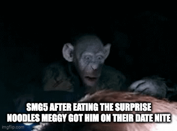 they were super spicy (you know what happens lol!) - Imgflip