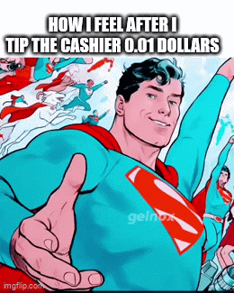 I saved the cashier - Imgflip