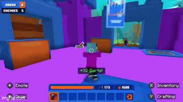 Image tagged in gifs,minecraft,gaming,video games,nintendo switch,nerf ...
