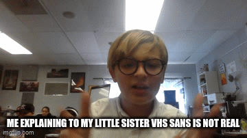 I made the gif. Its called "Fast Kid Explaining" - Imgflip