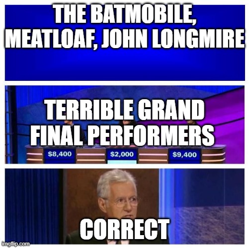 Jeopardy Blank - Imgflip