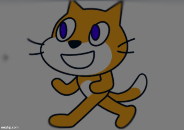 Scratch cat blue eyes - Imgflip