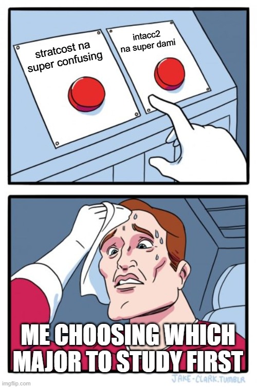 Two Buttons Meme - Imgflip