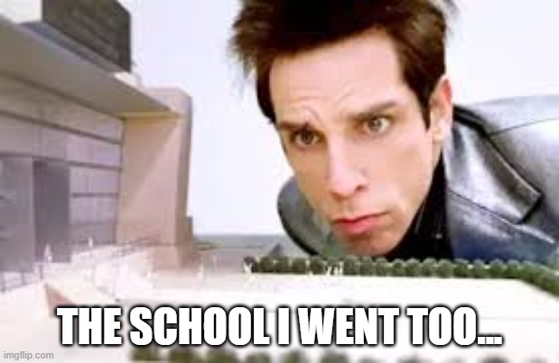 Derek Zoolander center for kids who can’t read good - Imgflip
