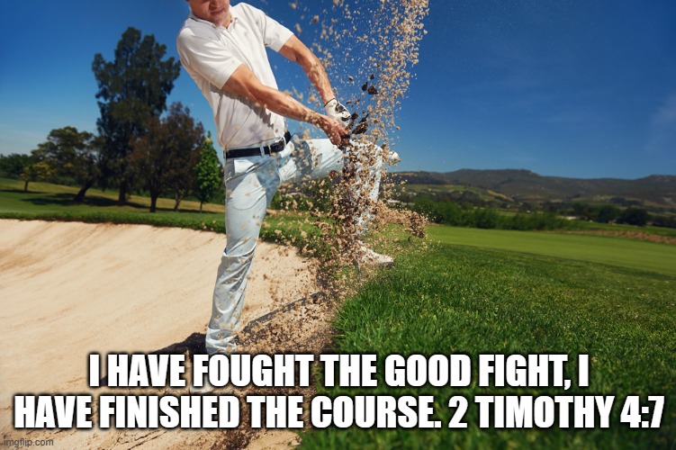 golf sand trap - Imgflip