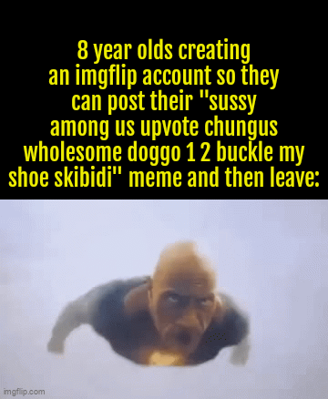 The rock flying - Imgflip