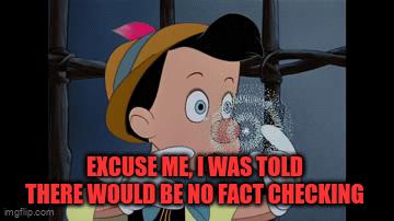 No fact checking - Imgflip