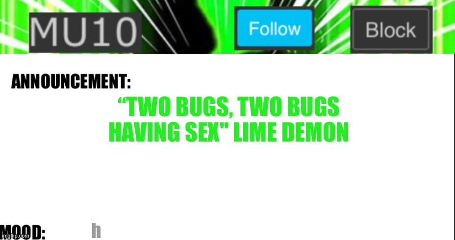 Mu10 announcement template - Imgflip