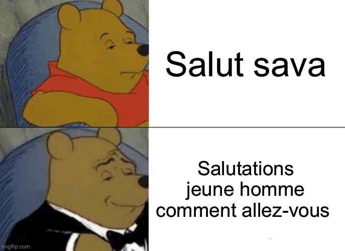 Tuxedo Winnie The Pooh Meme - Imgflip