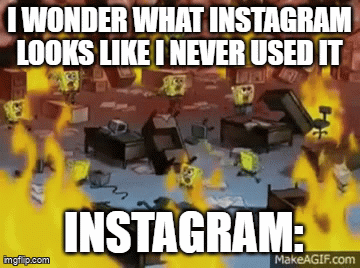 Instagram is dead - Imgflip