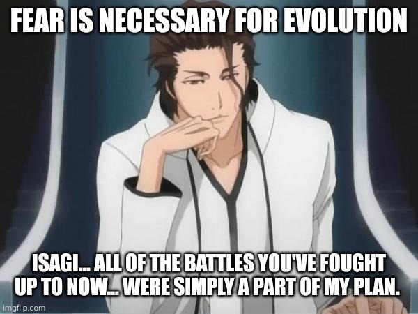 sosuke aizen just as planned - Imgflip