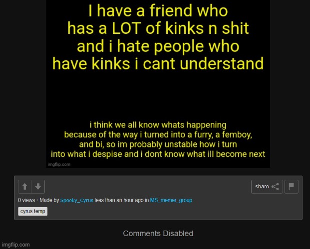 I dunno wtf I missed in my 5 minute absence ago and I want answers - Imgflip