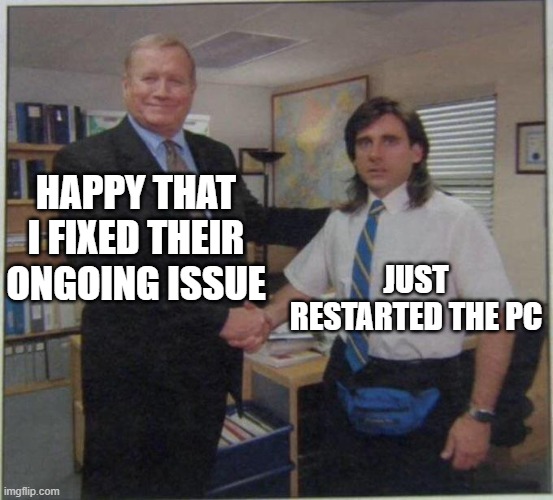 the office handshake - Imgflip