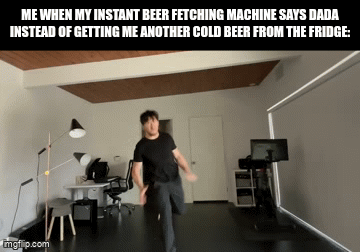 "Dada?" "FALCON PU-" *explosion* - Imgflip