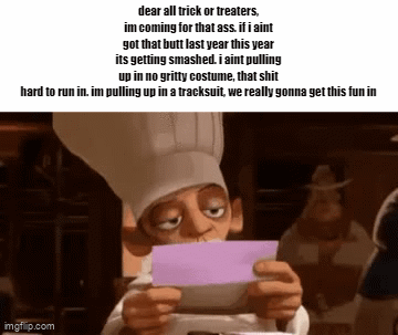 Chef Skinner Reading a Letter - Imgflip