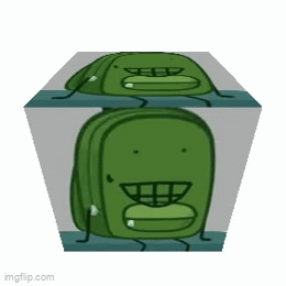 Diagnoally spinning Liam cube - Imgflip